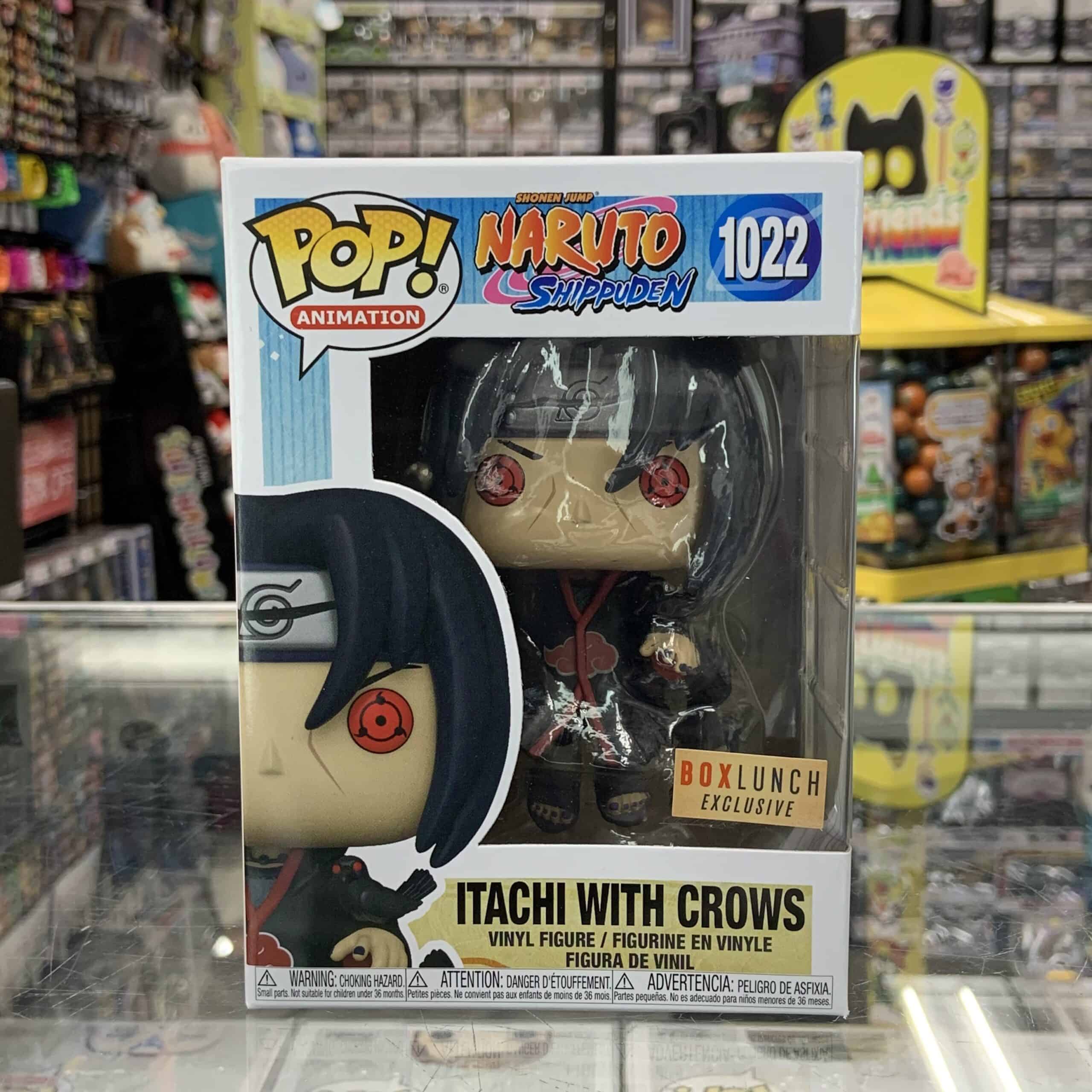 Itachi With Crows #1022 Box Lunch Exclusive Naruto Shippuden » Pudgy ...
