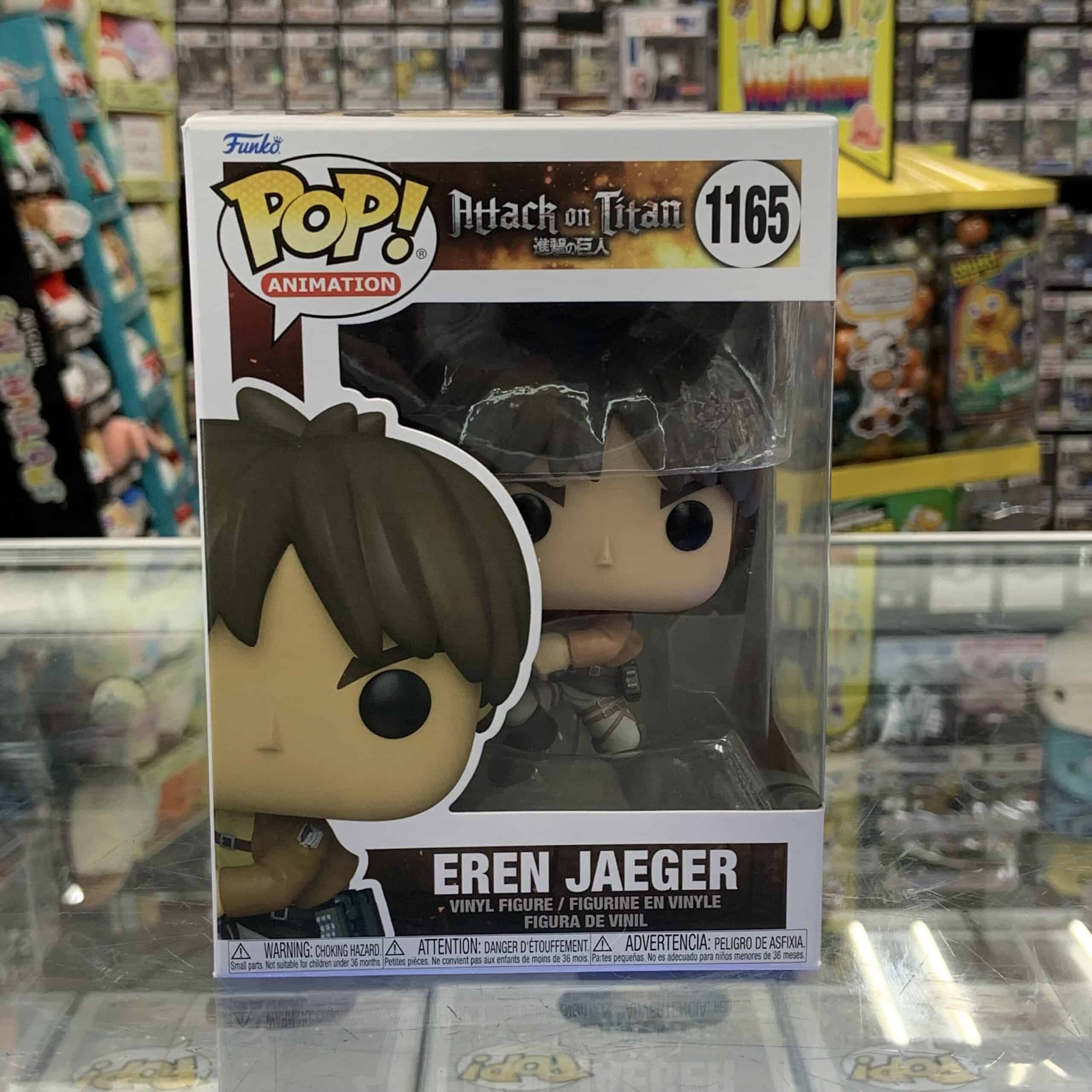 Eren Jaeger #1165 Attack on Titan Funko Pop Animation » Pudgy Pup ...